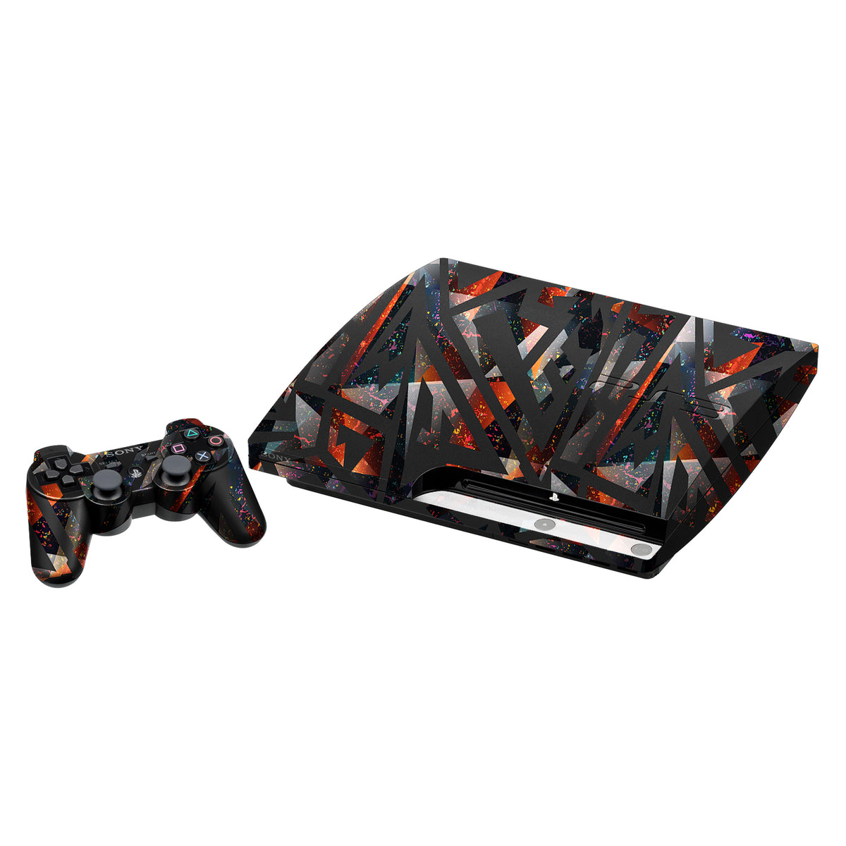 Sony PS3 Slim Gaming Console (2012) Skins – CAMSKNS